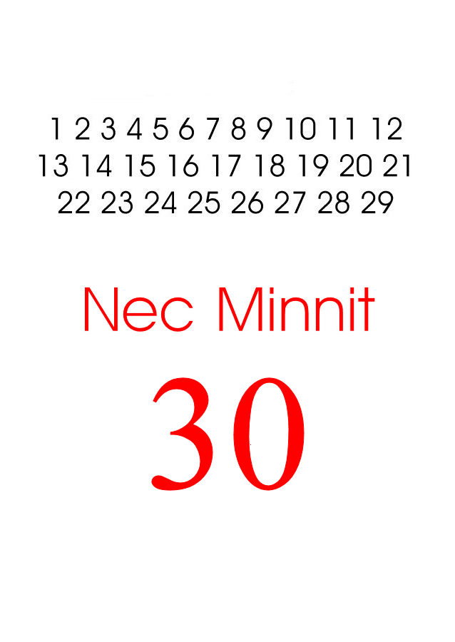 **PMA30 - Nec Minnit – The Chelsea Card Co.